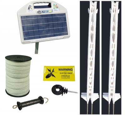 trapper as 35 Solar fencing kit for horses farmcareuk.com
